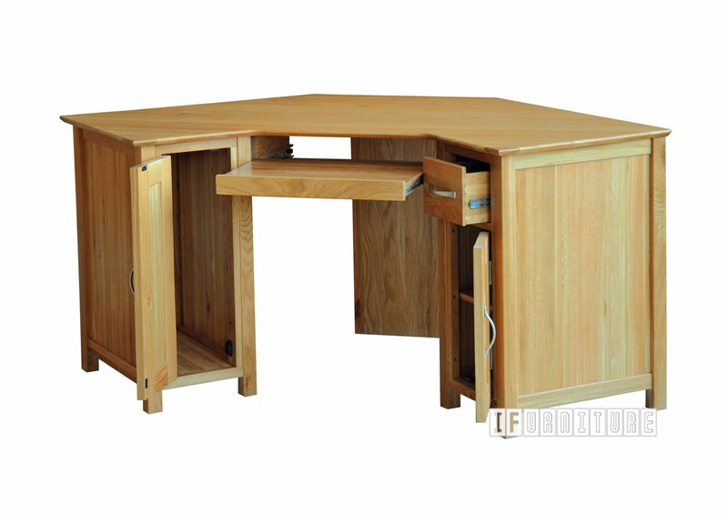 NEWLAND Solid Oak Corner Desk