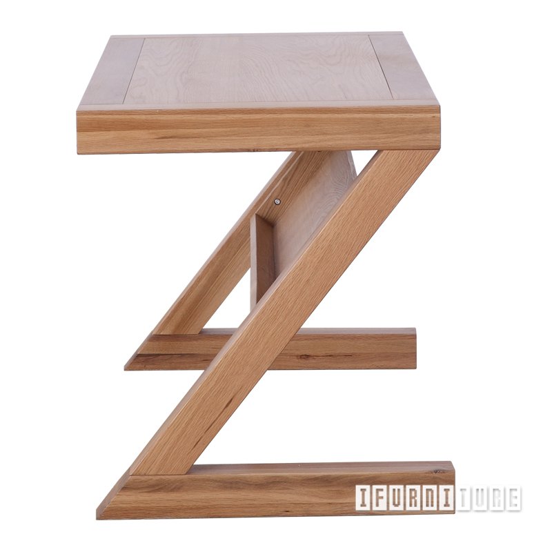 ZEST Z Shape Writing Desk *Solid Oak