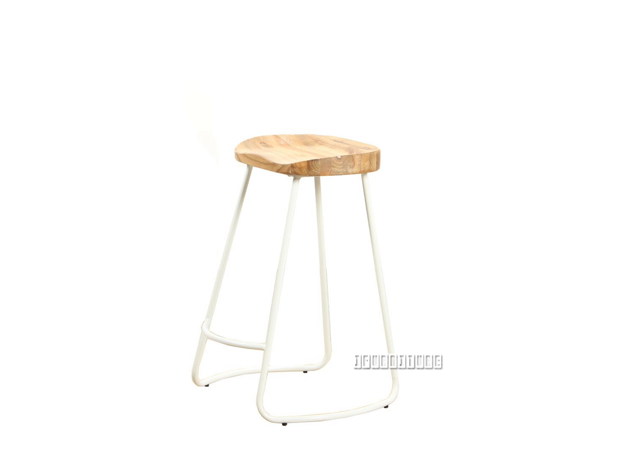 LUBAN Bar Stool with Ash Seat