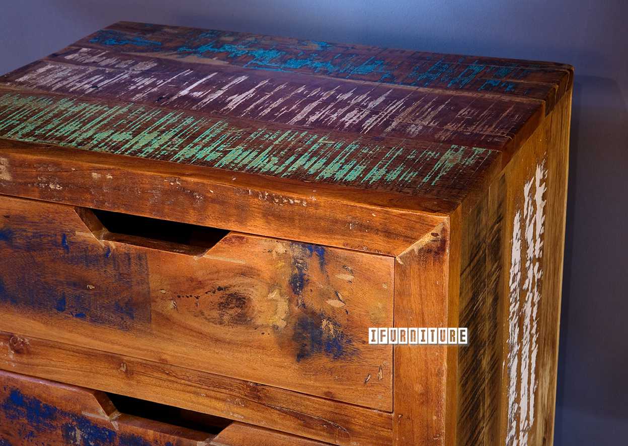 MALMO Solid Recycled Wood Coffee Table