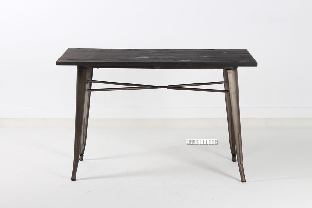 TOLIX Replica Tables (Gun Metal Colour Leg)