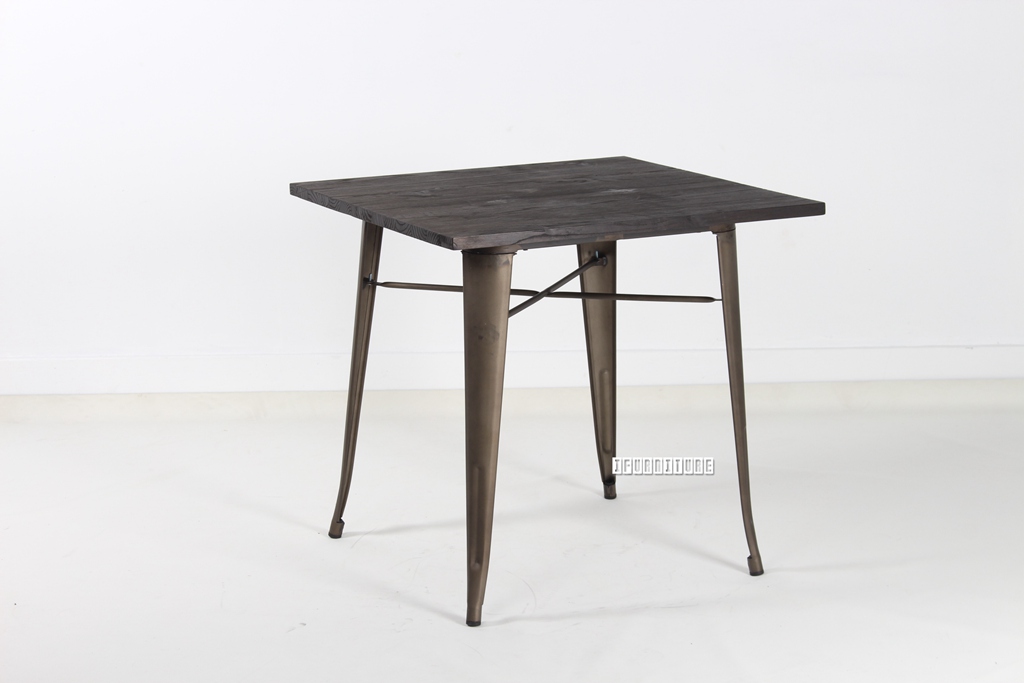 TOLIX Replica Tables (Gun Metal Colour Leg)