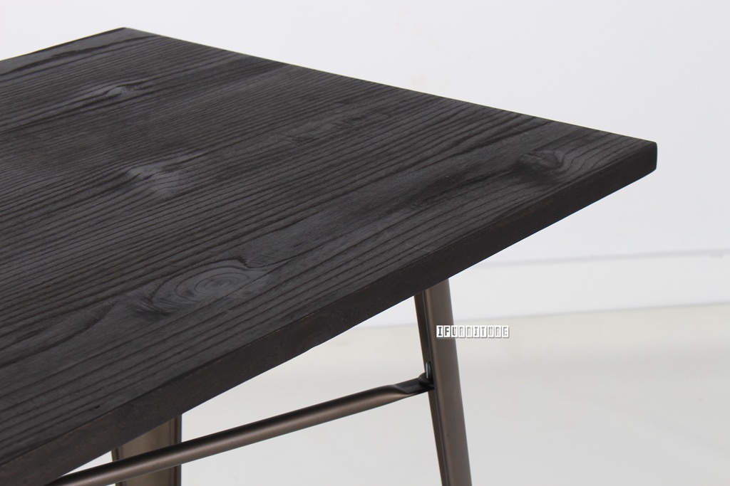 TOLIX Replica Tables (Gun Metal Colour Leg)