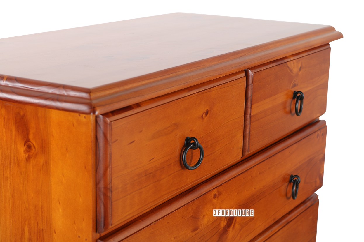 SAMANTHA 6drw Tallboy *Solid Pine