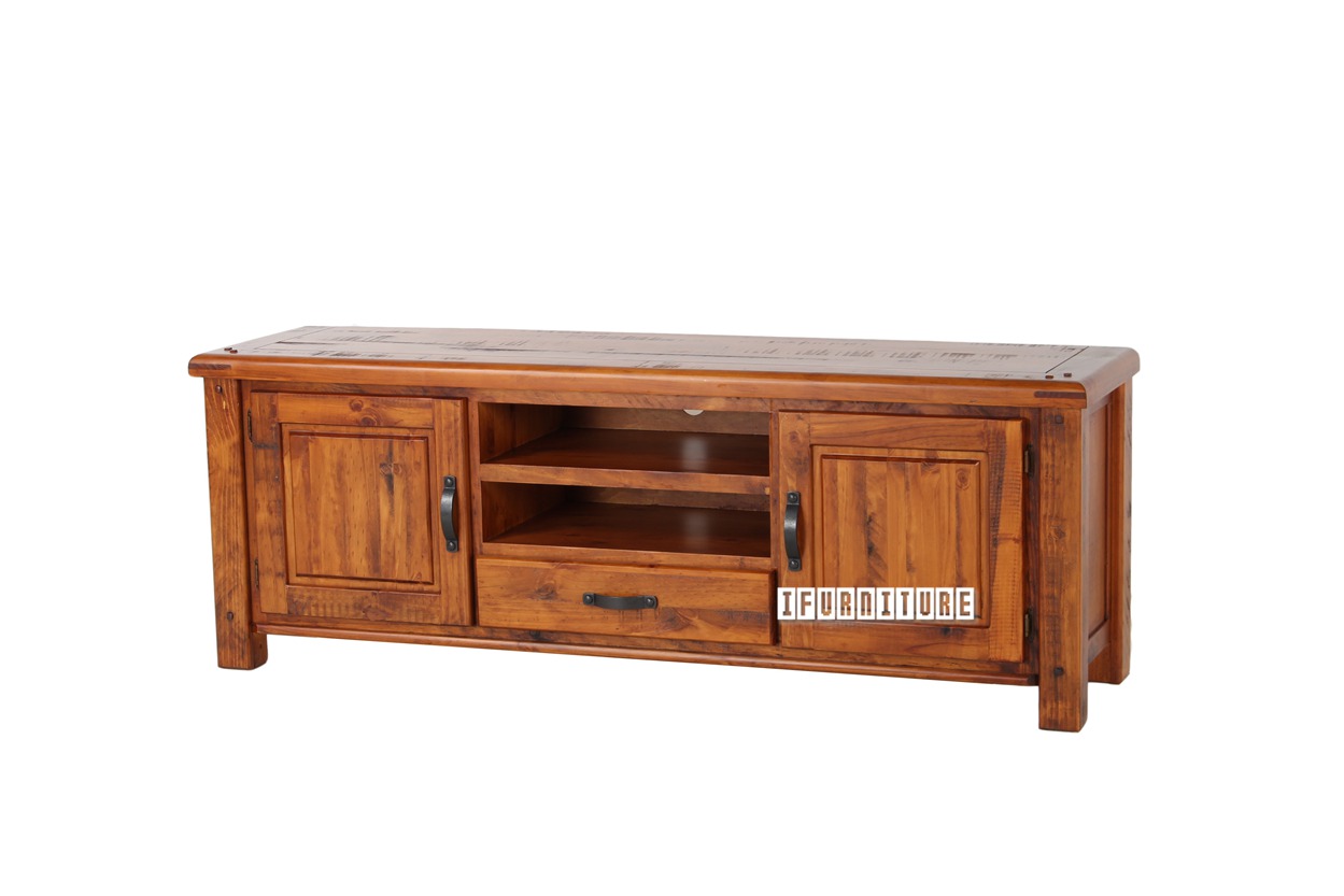 FOUNDATION Rustic Pine 185 Medium Entertainment Unit