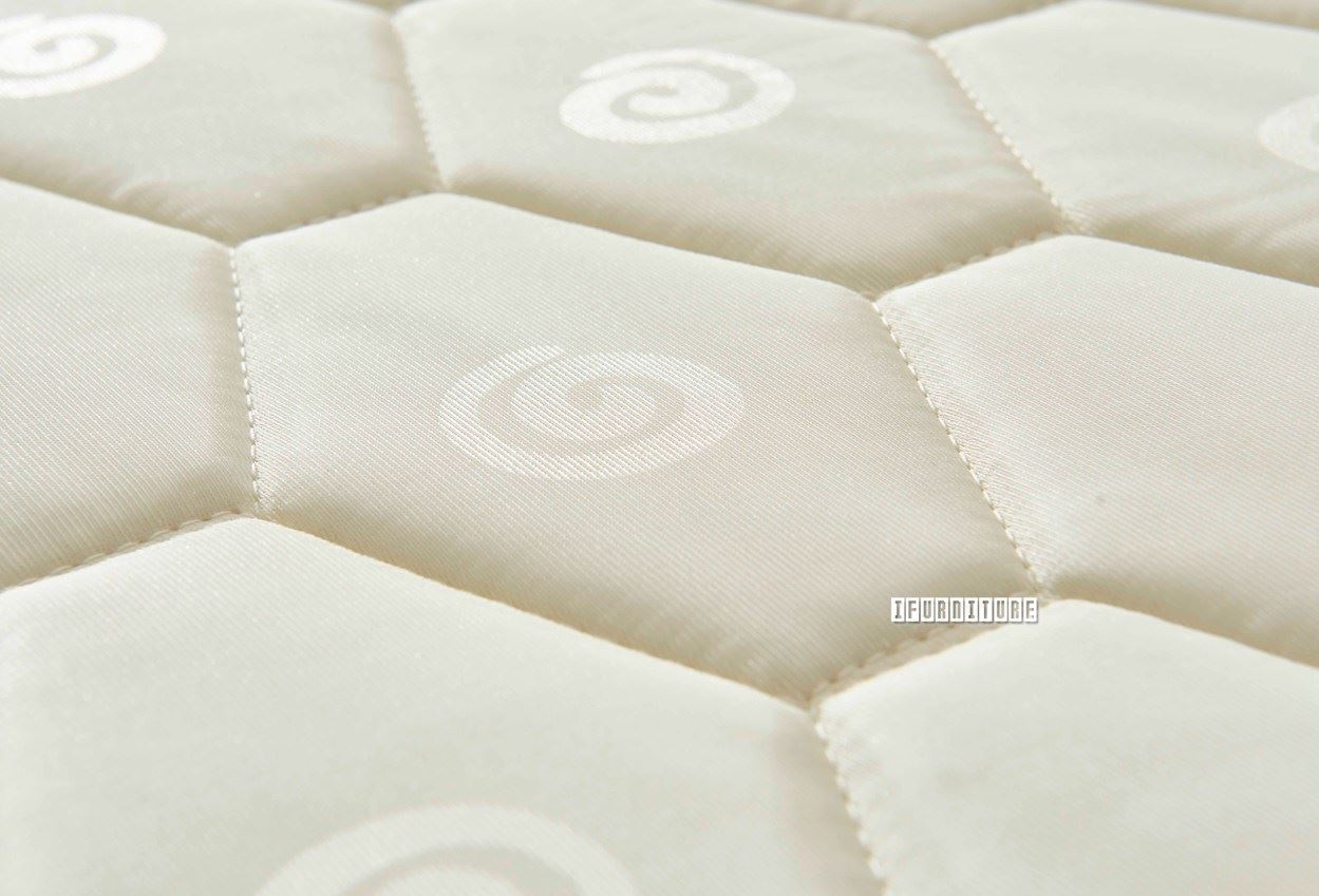 Metro White Solid Pine + Sally Mattress Combo * Queen Size