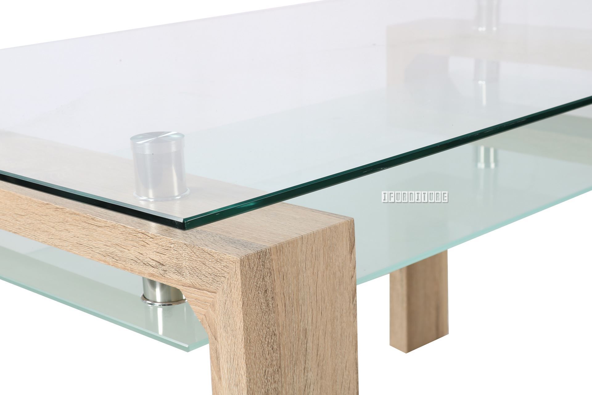 Stark Glass Dining Table