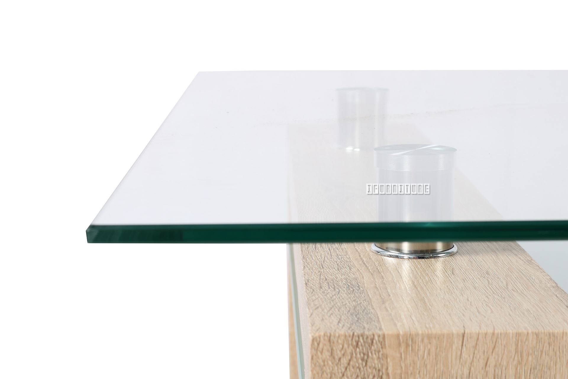 Stark Glass Dining Table