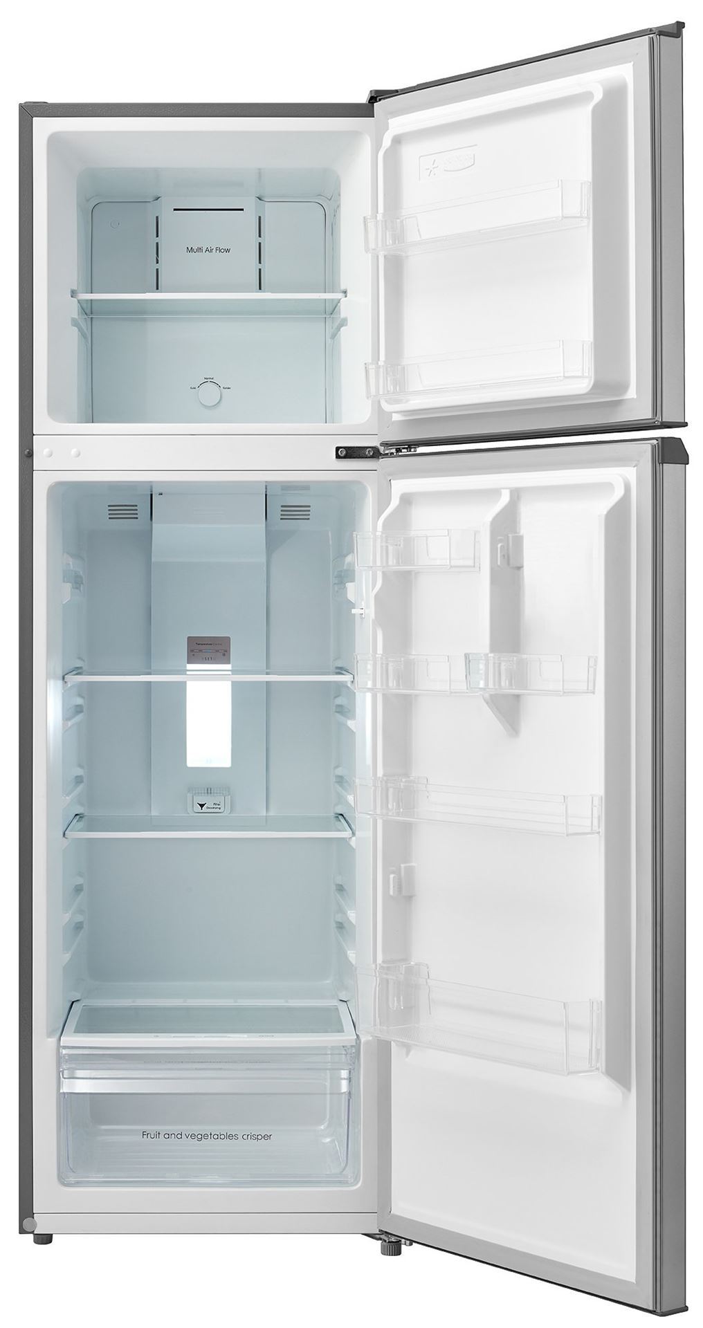 Midea 268L Freezer Fridge Stainless Steel