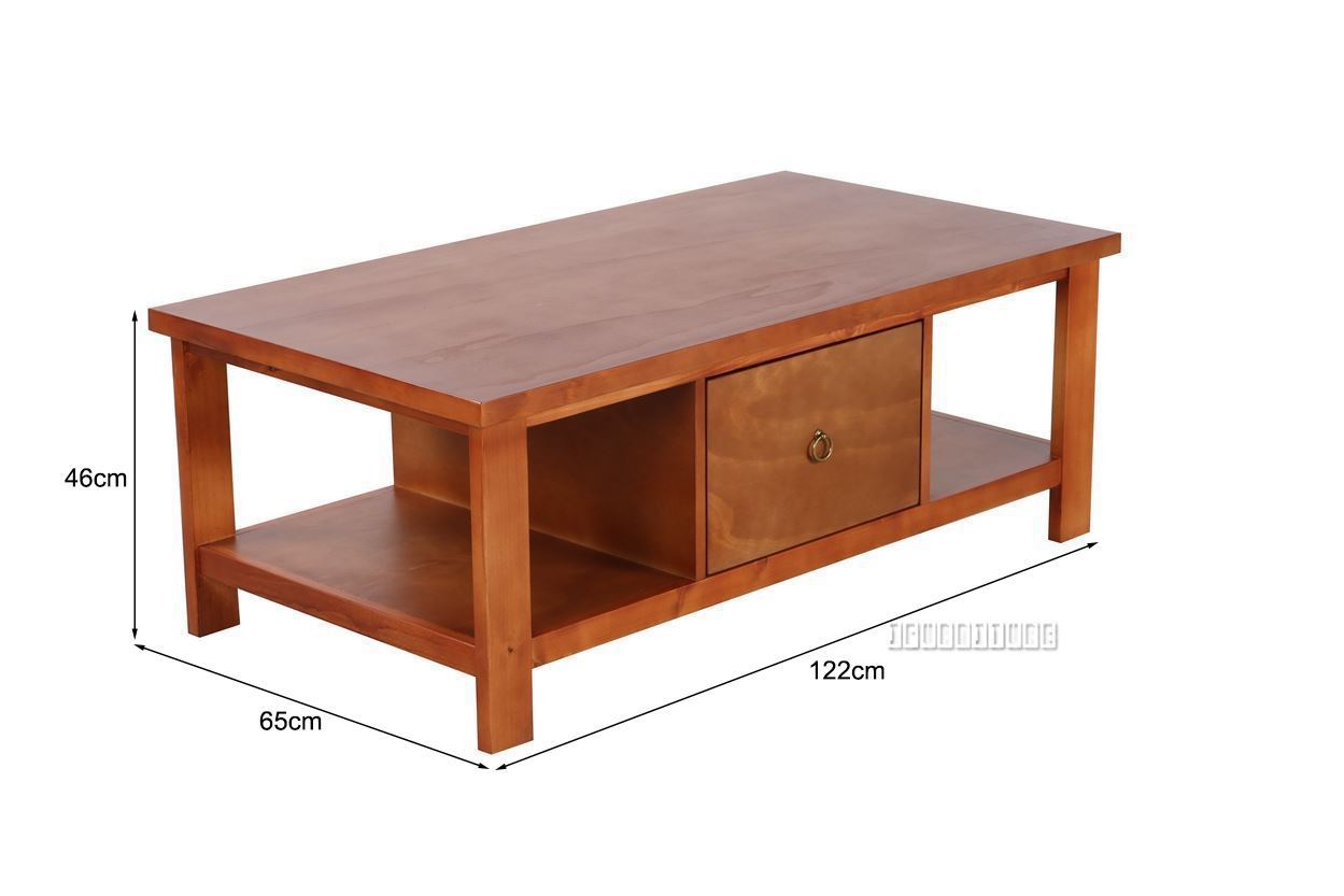 METRO Pine Coffee Table (Caramel)