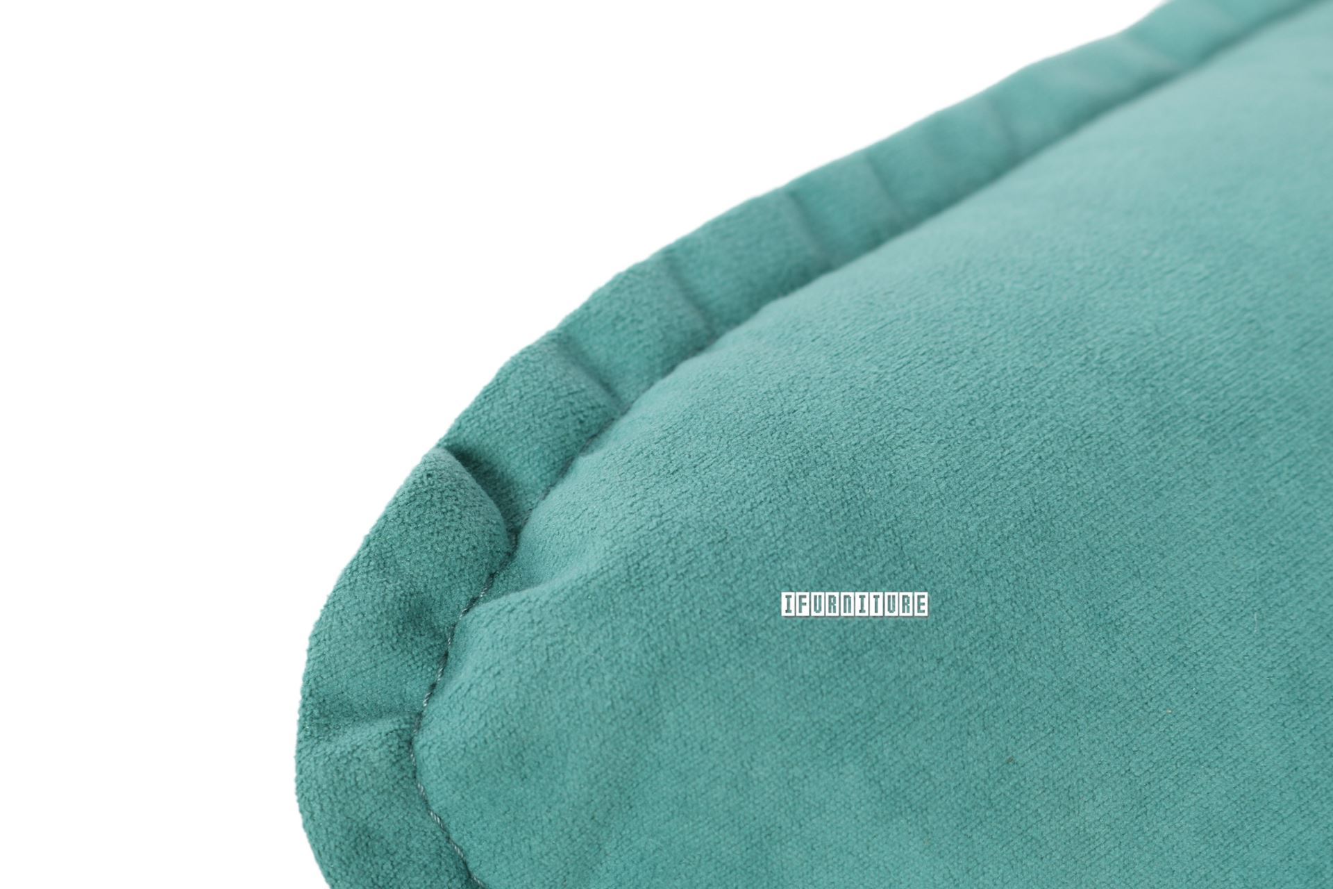 LOBSTER Fabric Rocking Chair With Footstool *Blue