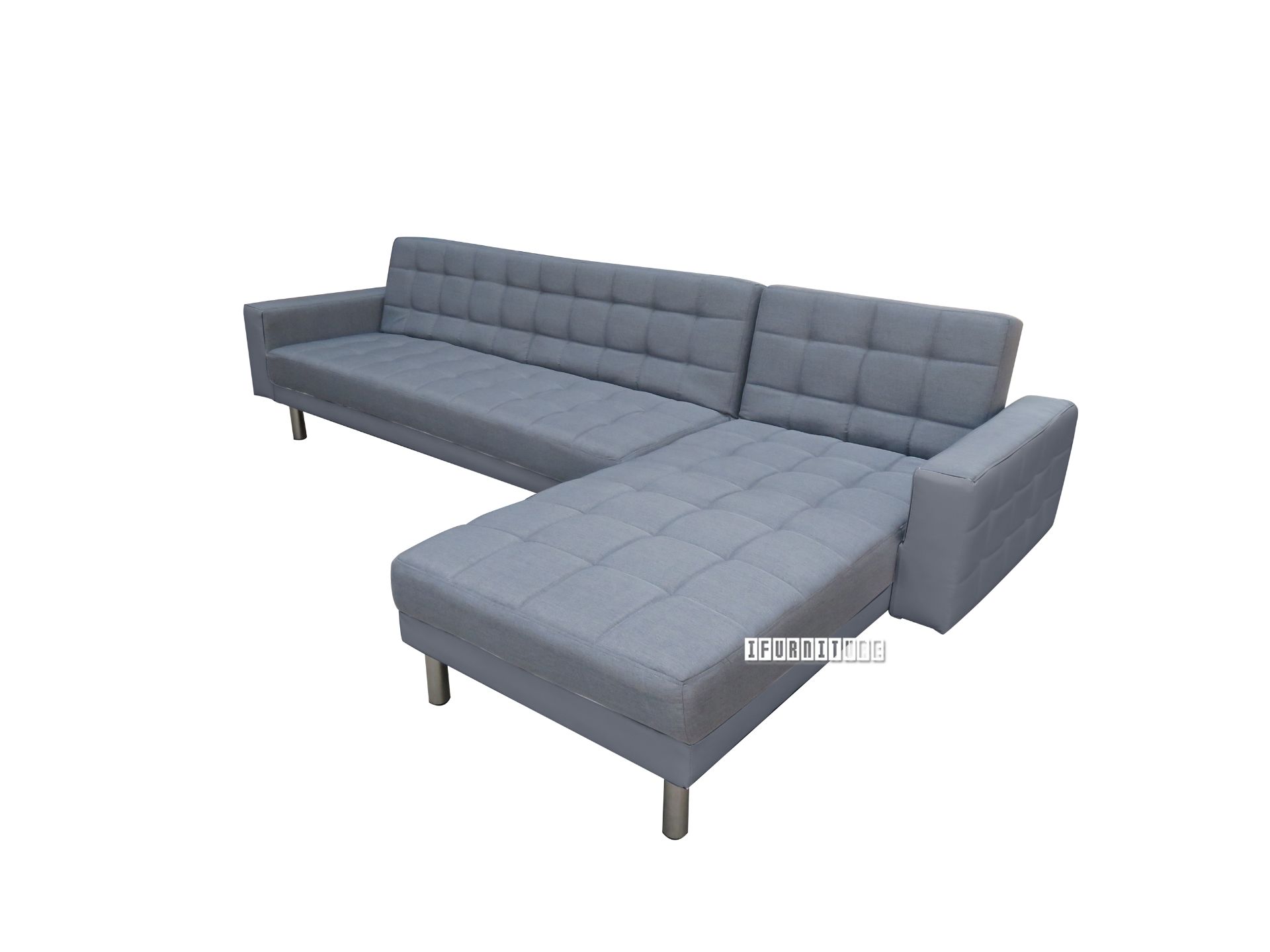 LIZARD Sectional Sofa Bed (Grey)