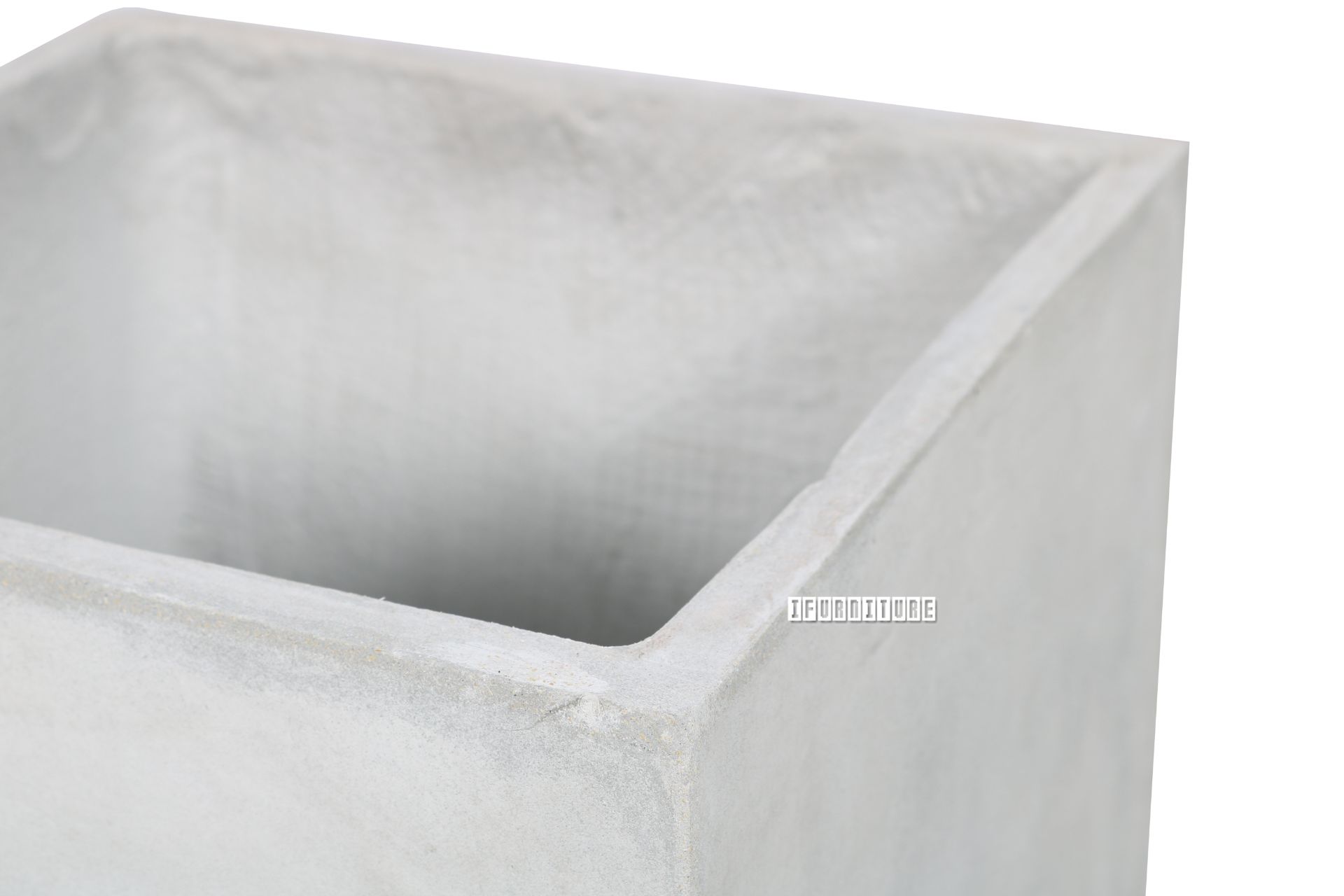 AMBLER Square Flower Concrete Pot *Cement