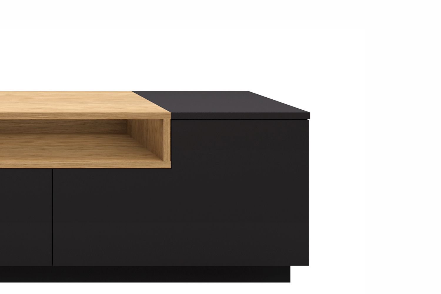HATTON 180 TV Unit (Black Colour)