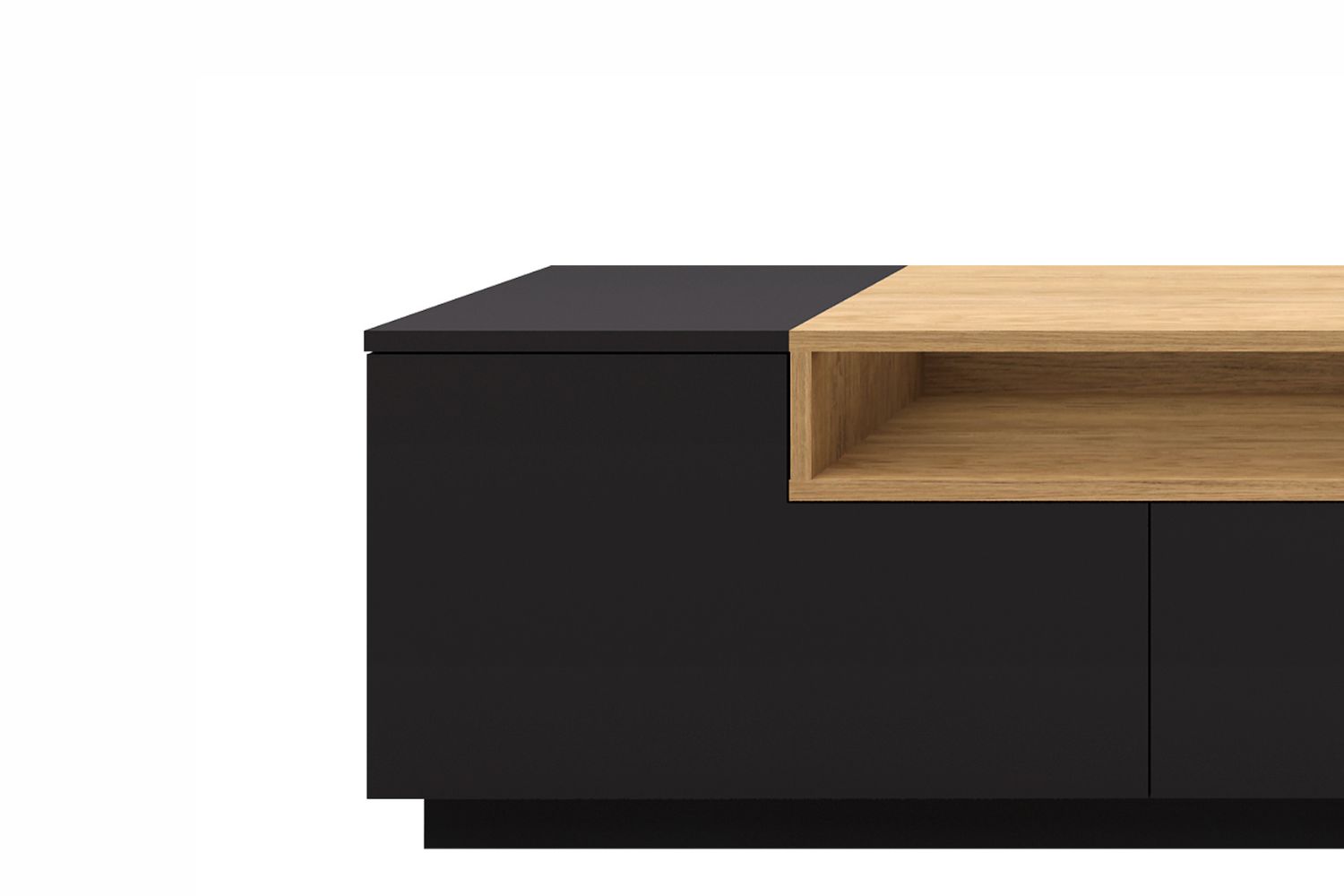 HATTON 180 TV Unit (Black Colour)