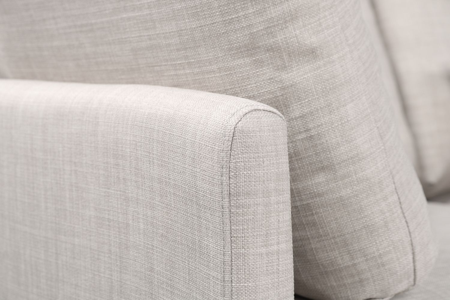 BRAYLAND Sectional Modular Fabric Sofa (Light Grey)