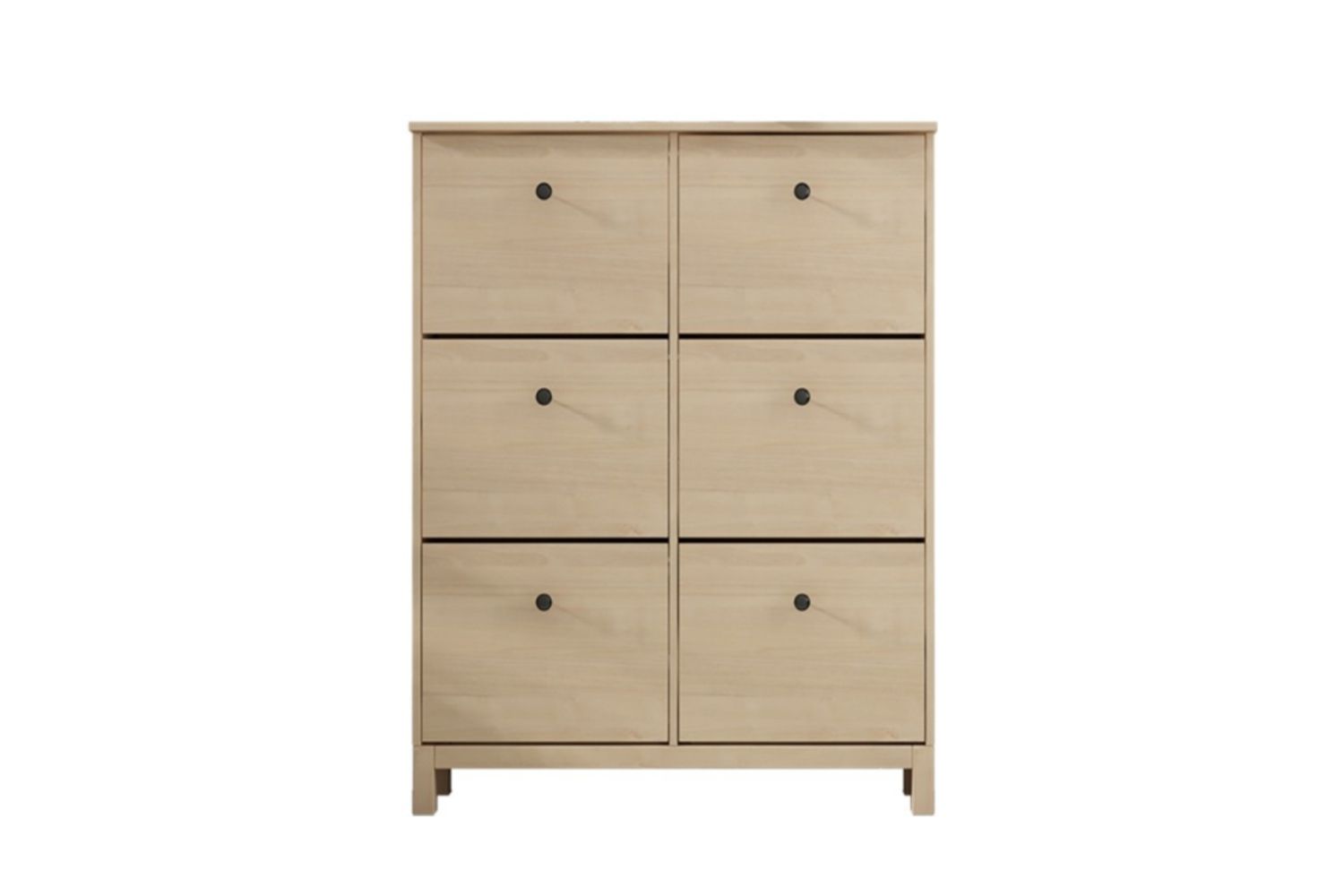 YORU 6-Drop Down Shoe Cabinet (Natural)