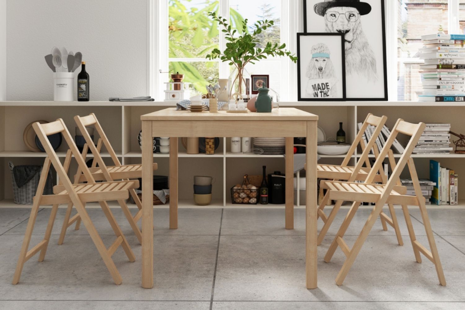 YORU Dining Table (Natural)