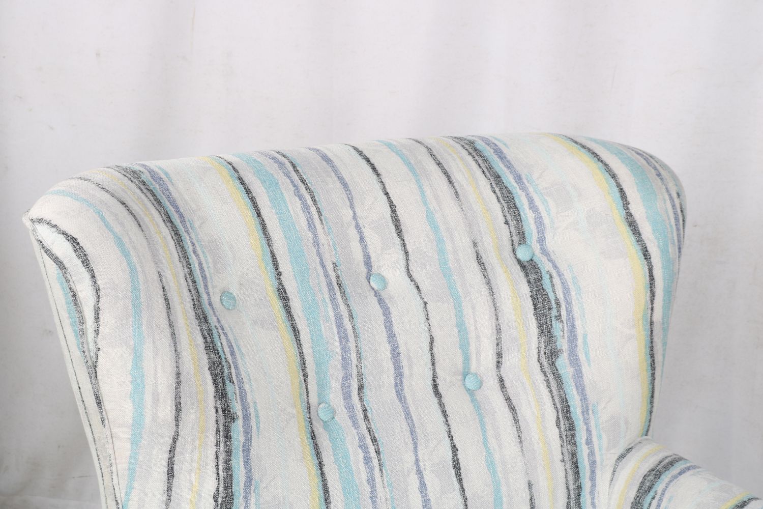 DORSET Stripe Pattern Lounge Chair