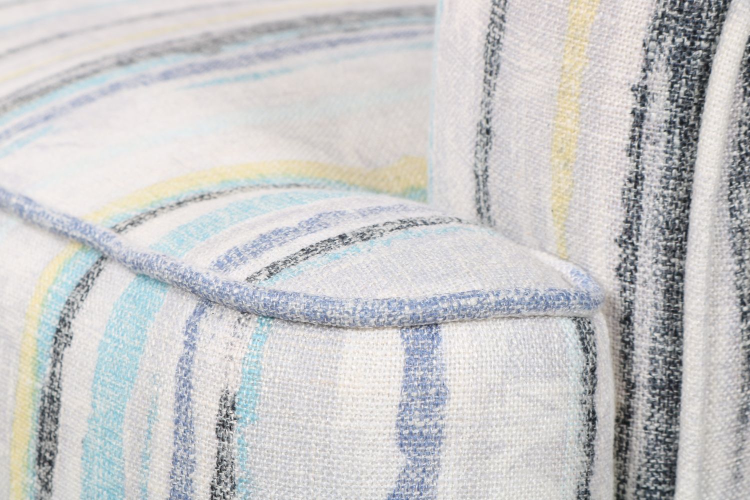 DORSET Stripe Pattern Lounge Chair