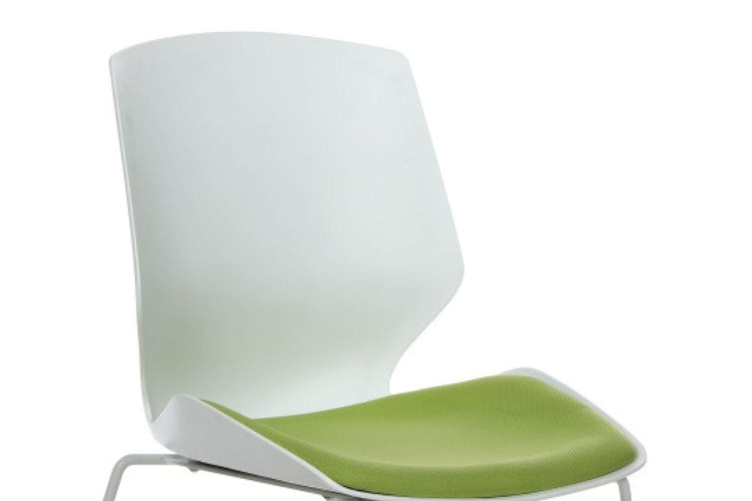 SOLACE Stackable Dining/Visitor Chair (Green)