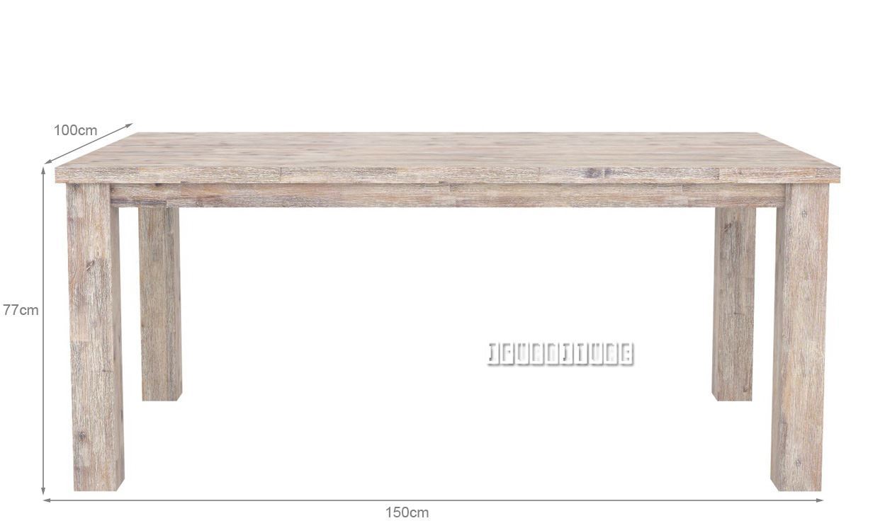 ARYA 2.0M Dining Table (Solid Acacia)