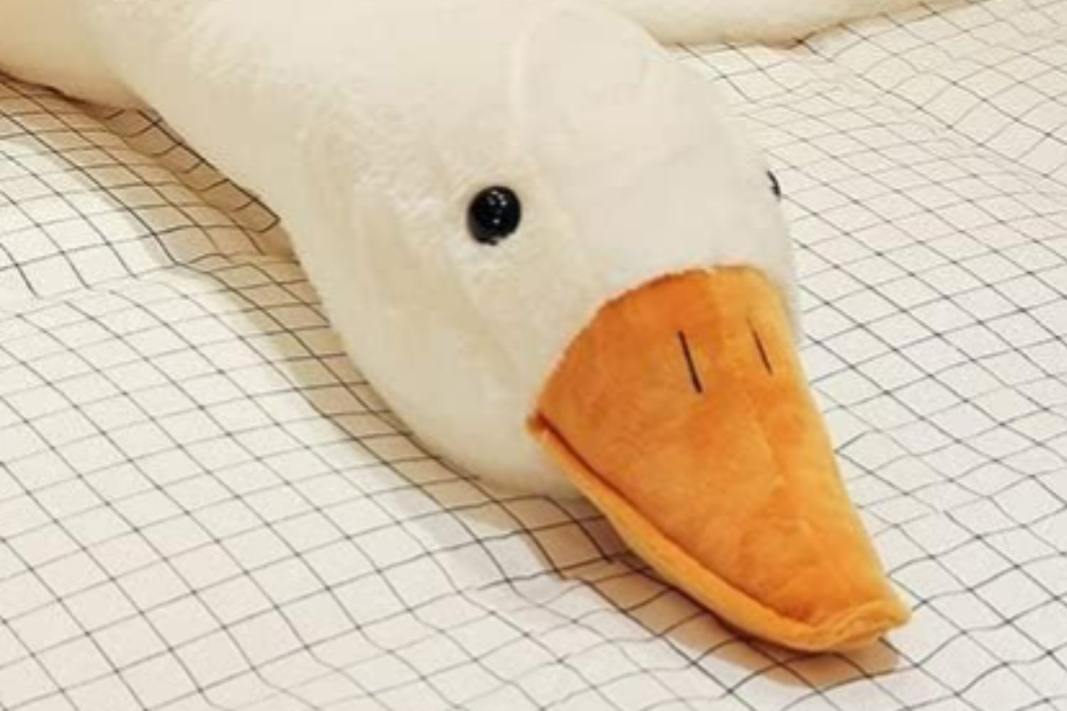 STUFFED GOOSE Plush Cushion - 130cm