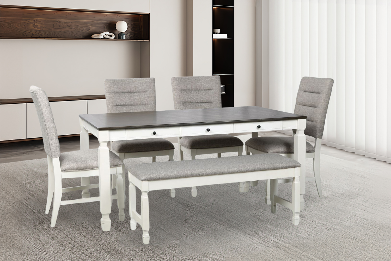 PAROS 6PC Dining Set