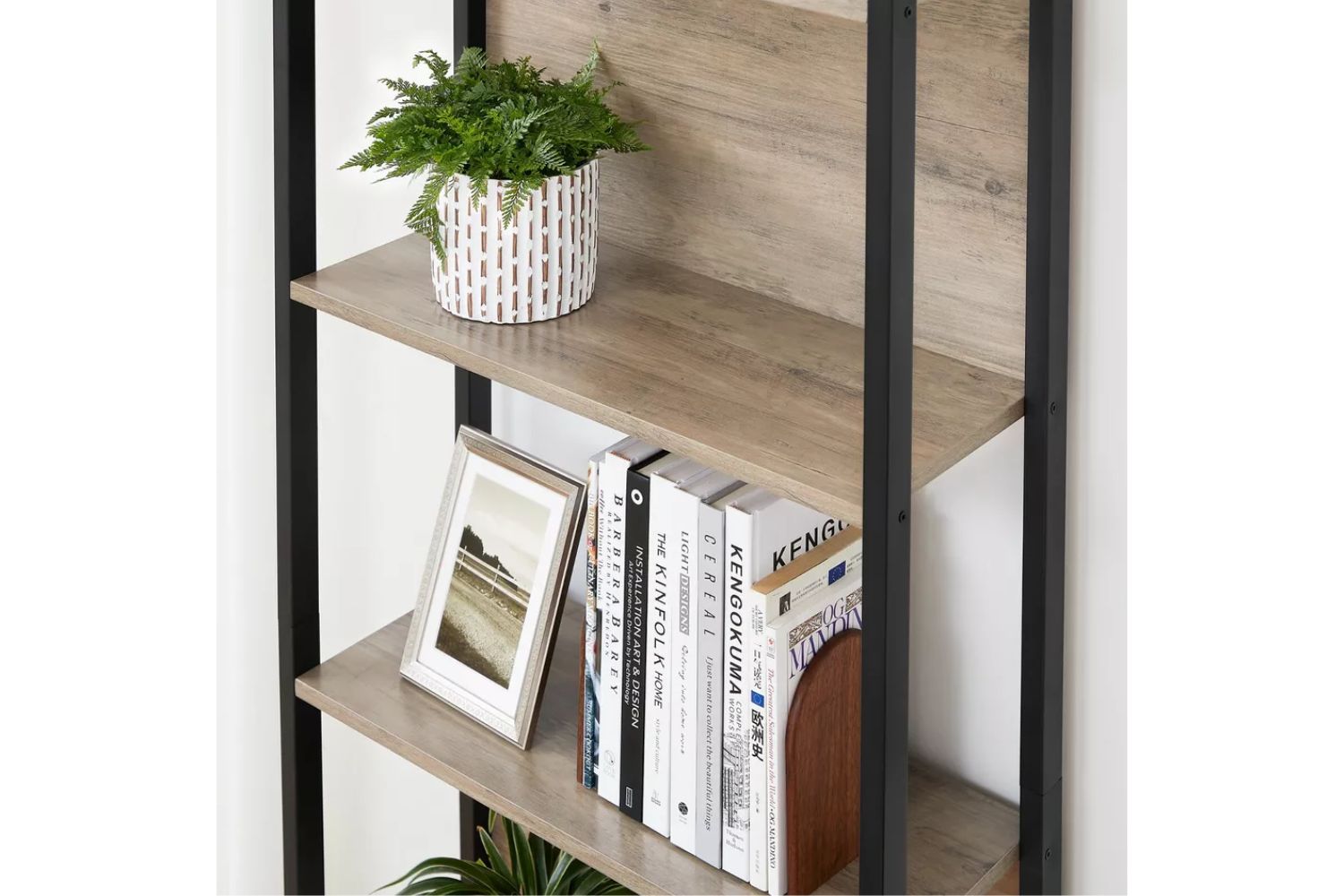 EUAN 165cmx59cm 5-Tier Display Shelf/Bookcase