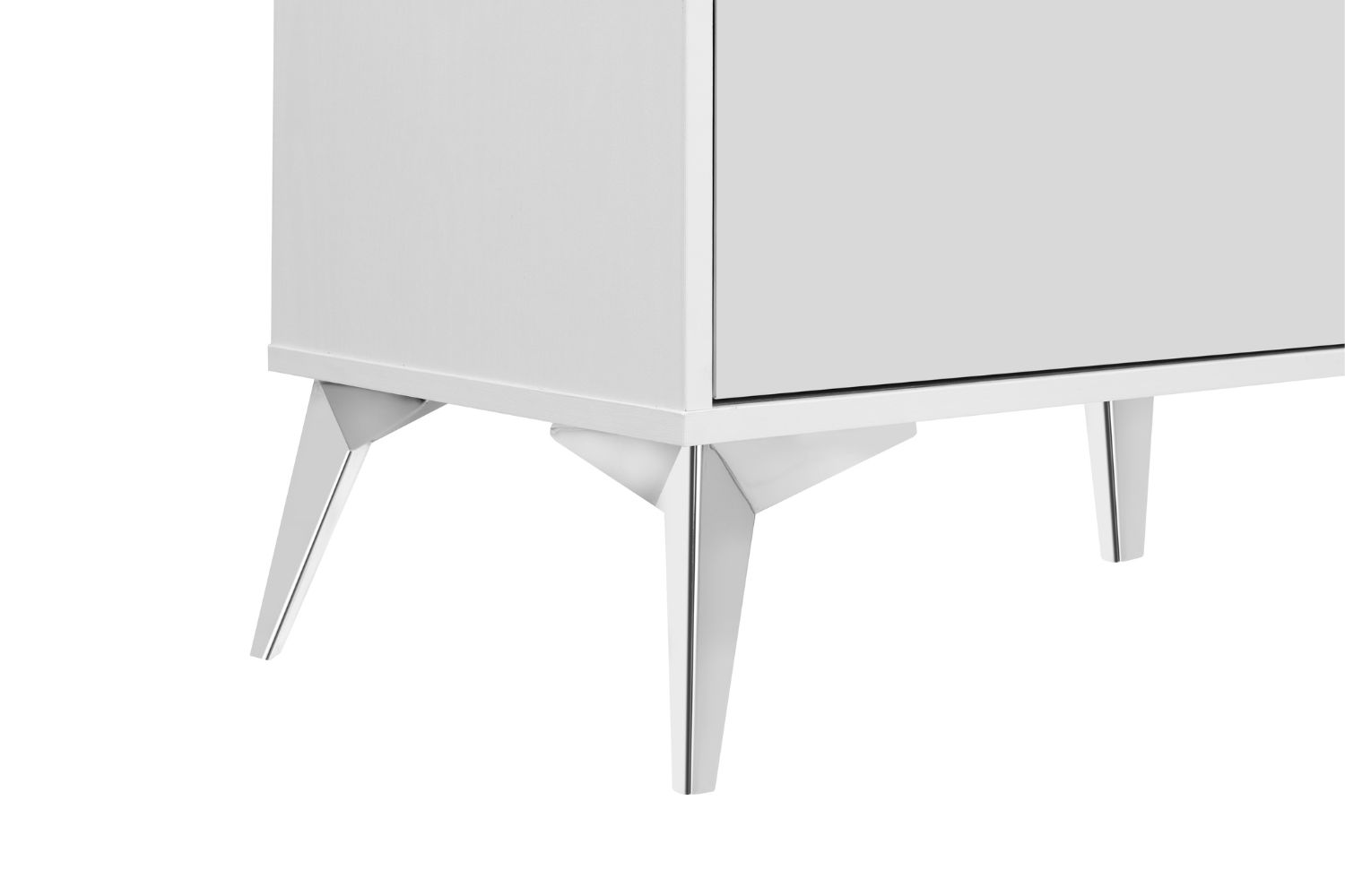 BRAYA 5-Drawer Tallboy with Mirror