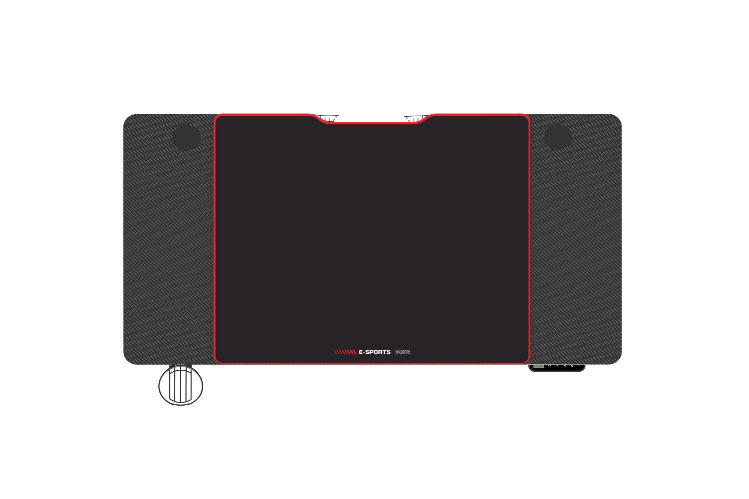 MATRIX 120 Electric Height Adjustable Desk with LED Display and Jumbo ...